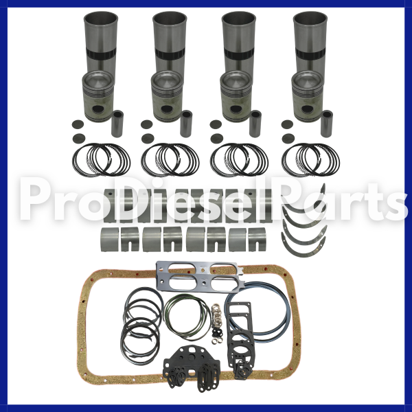 In-Frame Overhaul Kit-Fixed - ONE PIECE PISTON, Engine 4-71 Natural 4 ...