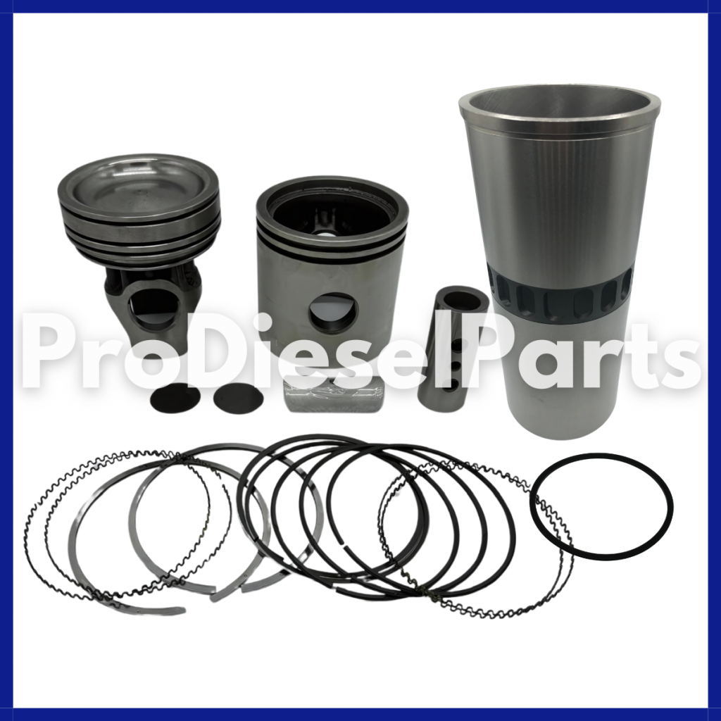 Cylinder Kit Complete - OVERSIZE 0,01 0" - CROSS HEAD PISTON, Engine 4 ...